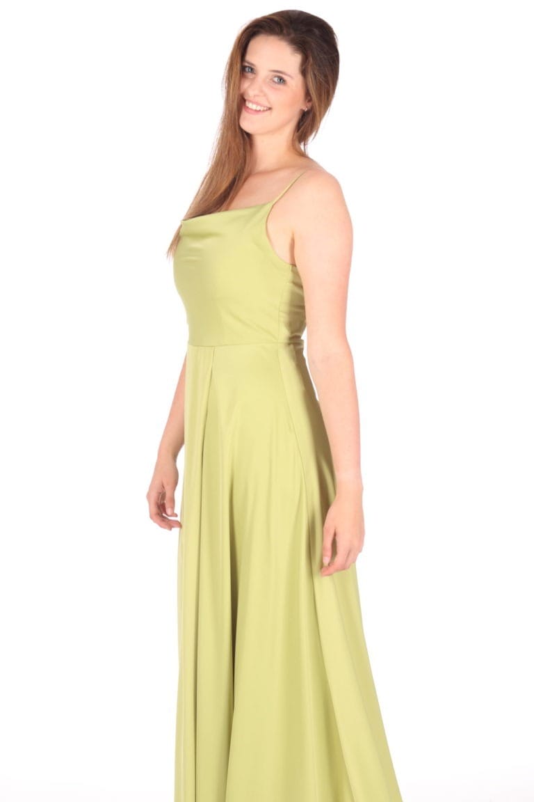 Amalia groen (Avondjurken, Bruidsmeisjesjurken, Feestjurken) - Zoë & Zita