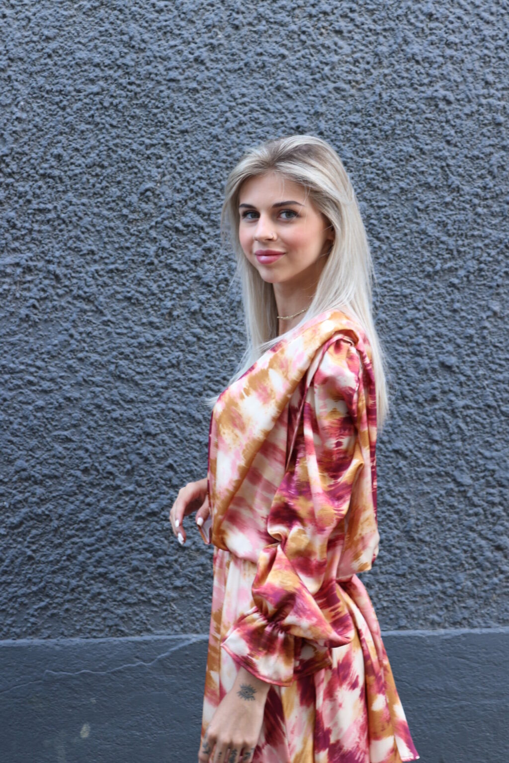 Aora rood (Casual chic, Casual chic jurken) - Zoë & Zita