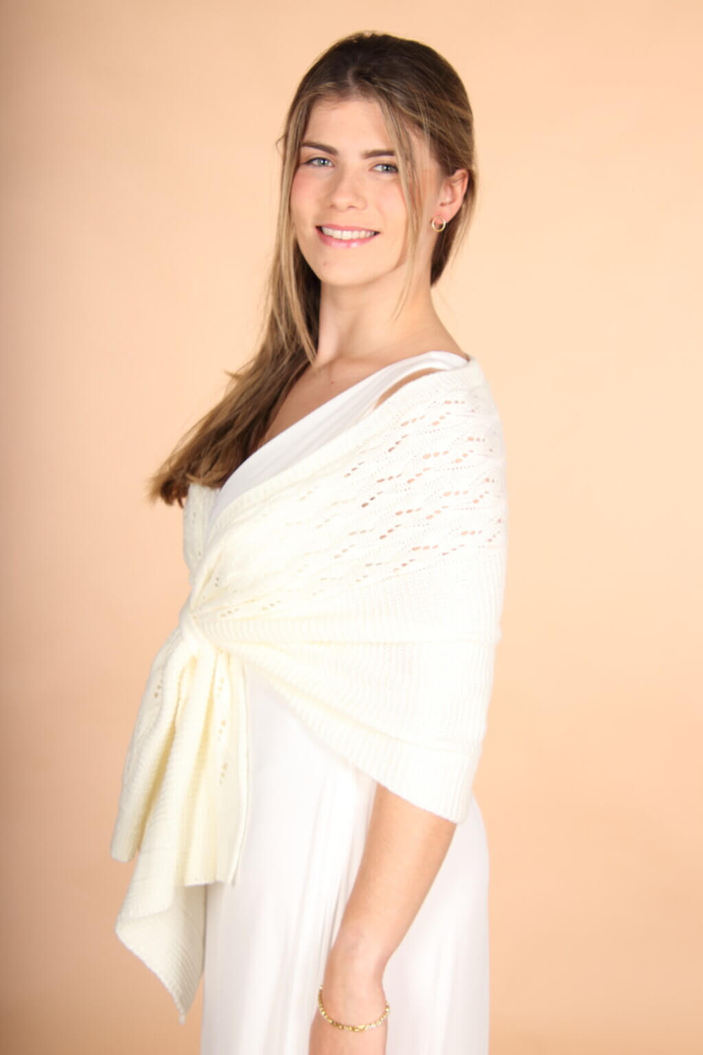Sima wit (Bolero's, capes en sjaals) - Zoë & Zita
