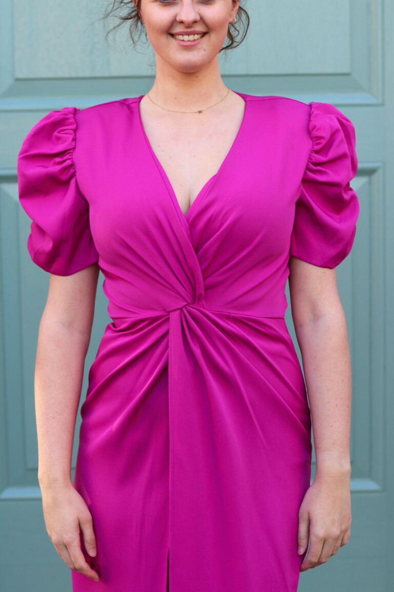 Xenera violet (Cocktailjurken, Feestjurken) - Zoë & Zita